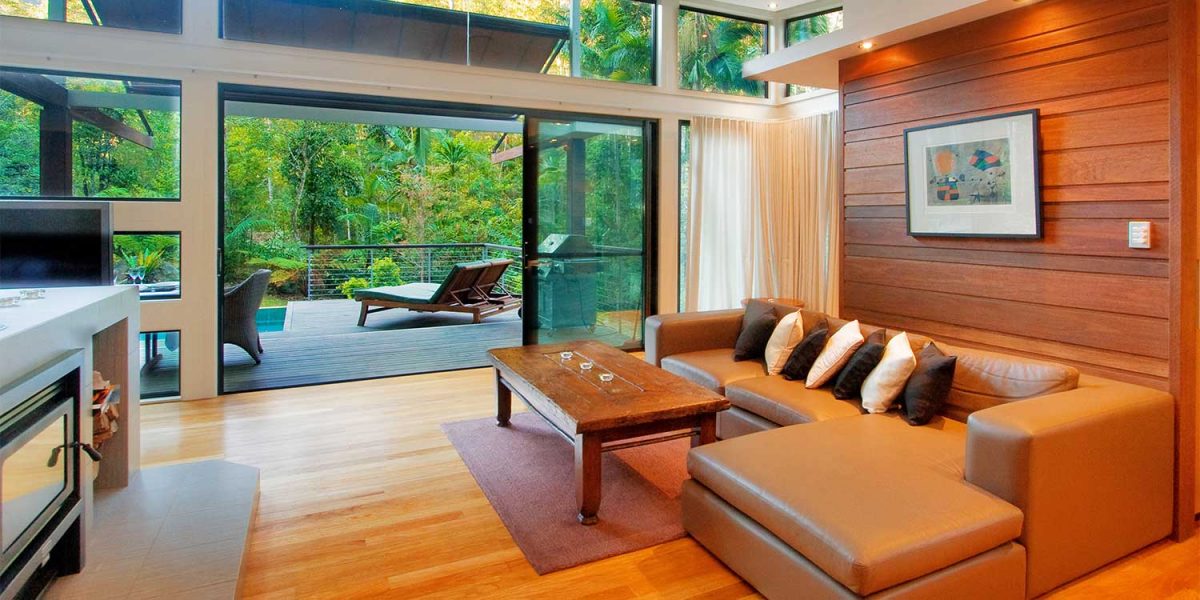 Romantic adults only luxury rainforest accommodation located between ...