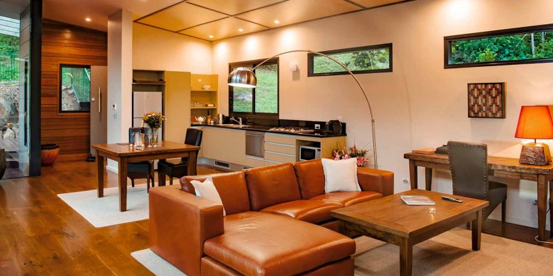 Luxury Mountain View Lodges, romantic private getaway with double spa ...